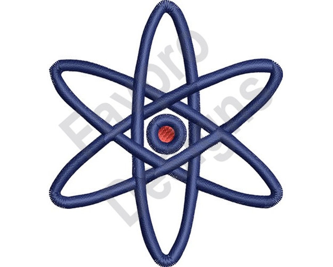 Atoms Rock - Machine Embroidery Design - Etsy