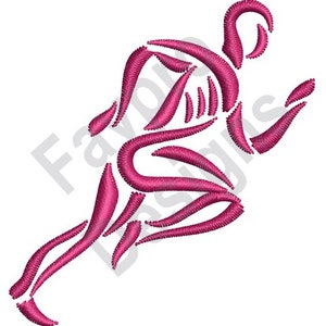 Running Man - Machine Embroidery Design - Etsy