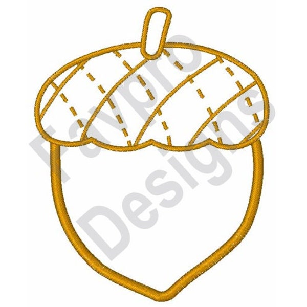 Acorn Embroidery - Etsy