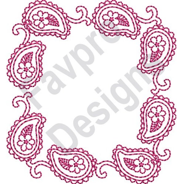 Paisley Embroidery - Etsy