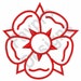 Tudor Rose - Machine Embroidery Design - Etsy