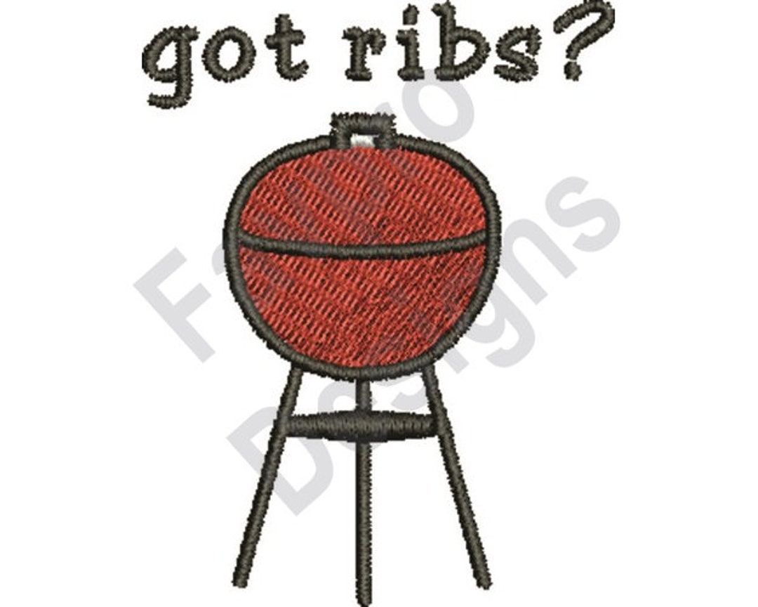 Bbq Grill - Machine Embroidery Design - Etsy