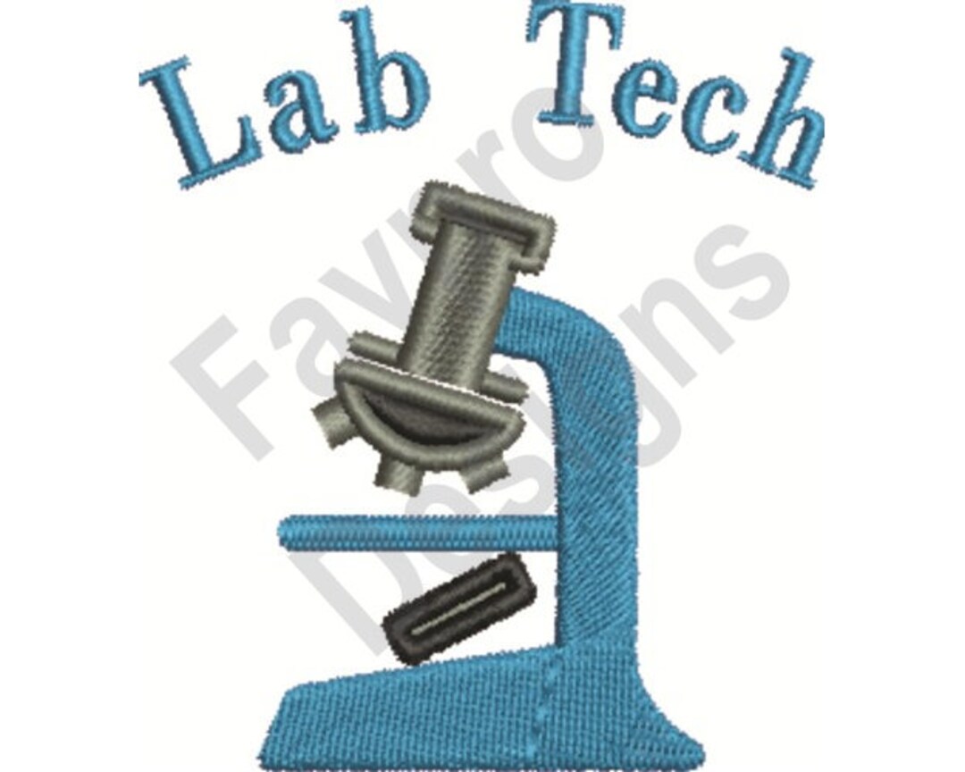 Lab Tech - Machine Embroidery Design - Etsy