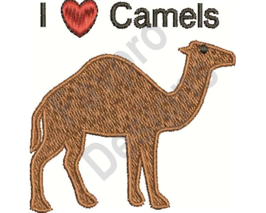 Love Camels - Machine Embroidery Design - Etsy