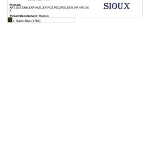 Native American Sioux Pride - Machine Embroidery Design - Etsy