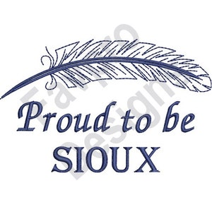 Native American Sioux Pride - Machine Embroidery Design - Etsy