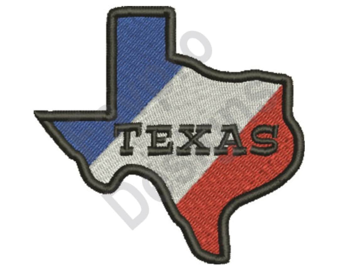 Texas State - Machine Embroidery Design - Etsy