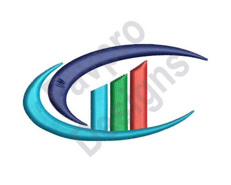 Modern Design Machine Embroidery Design | Etsy