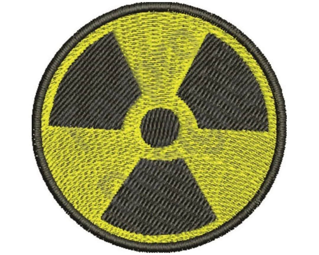 Radioactive Symbol - Machine Embroidery Design - Etsy