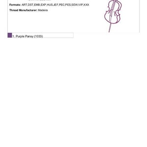 Cello Chick - Machine Embroidery Design - Etsy