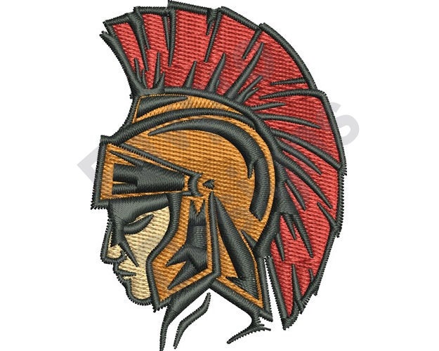 Warrior Machine Embroidery Design | Etsy