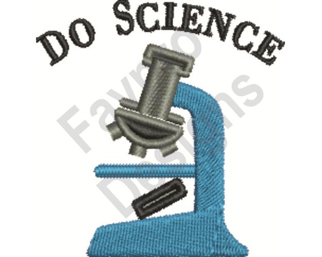 Do Science - Machine Embroidery Design - Etsy