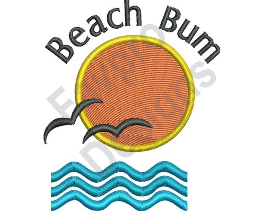 Ocean Scene - Machine Embroidery Design - Etsy