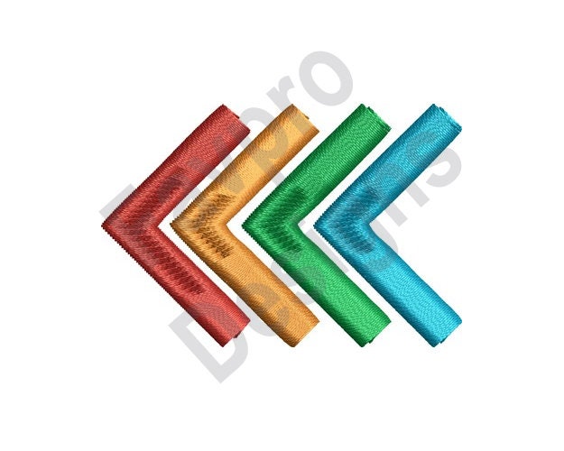 Chevrons - Machine Embroidery Design - Etsy