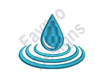 Mini Water Drop Embroidery Design, Small Water Drop Machine Embroidery ...