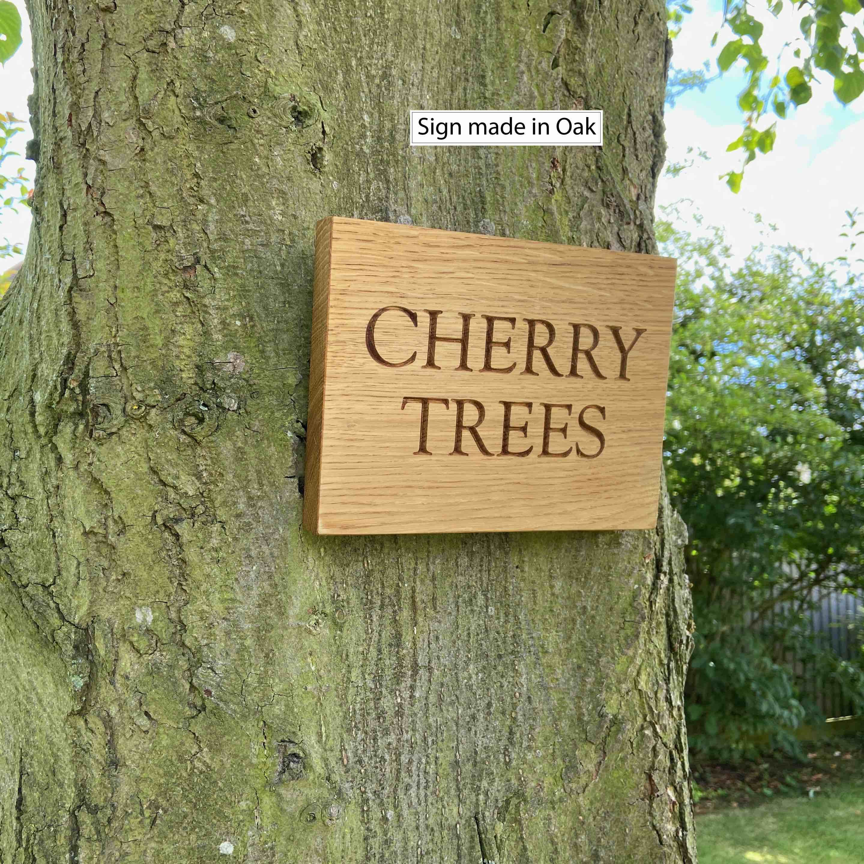 Full Custom Design Chunk 30mm Thick Signs in Oak or Accoya - Etsy