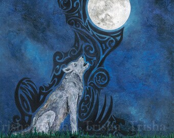 Celtic Irish Fantasy Art CÉSAR THE DRUID - Etsy