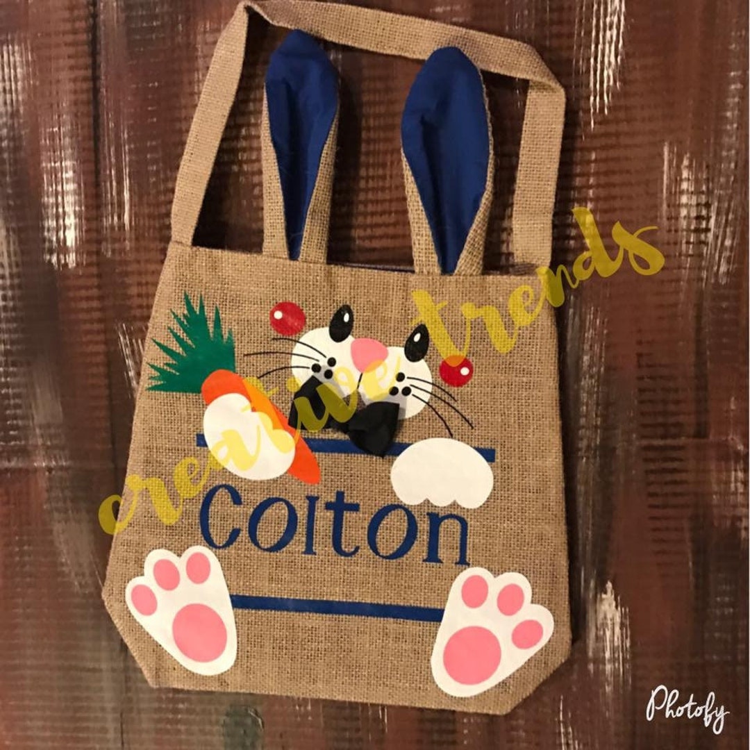 Easter Bunny Bag - Etsy