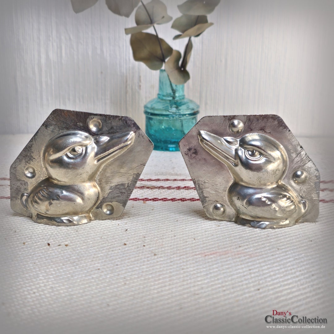 Kingfisher Chocolate Mold ~ Collector's Item ~ Vintage Metal Mould ~ H ...