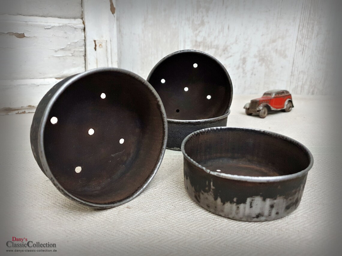 Antique Rusk Baking Pans Ø 3.35 Baking Dishes - Etsy UK