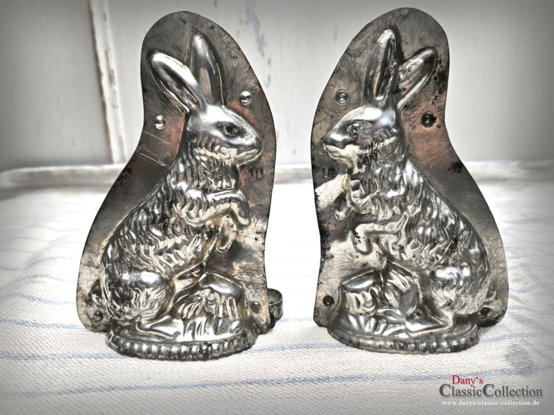 Rabbit Chocolate Mold 6.50" ~ German Easter Mould ~ Brocante Home ...