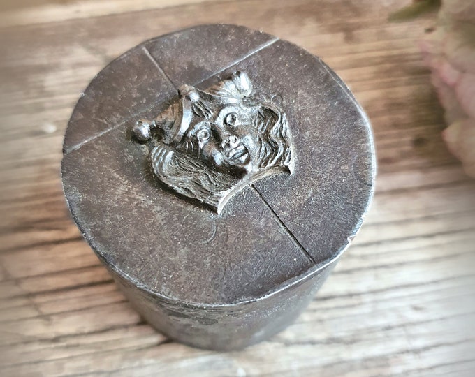 Rare Antique Steel Stamp ~ FACE ~ Sensationally Embossed ~ Antique Die ...