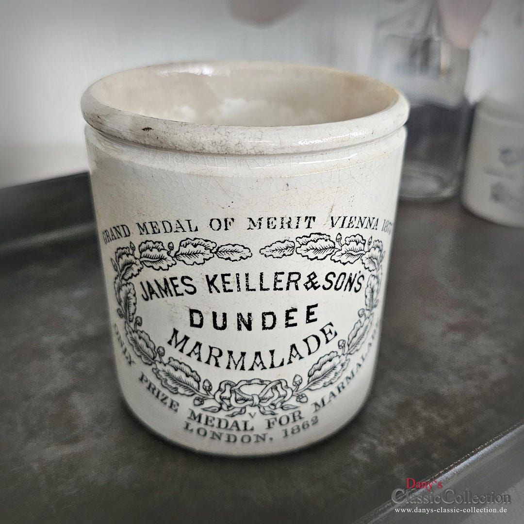 James Keiller & Sons Dundee 1 Lb Marmalade Jar Antique English ...