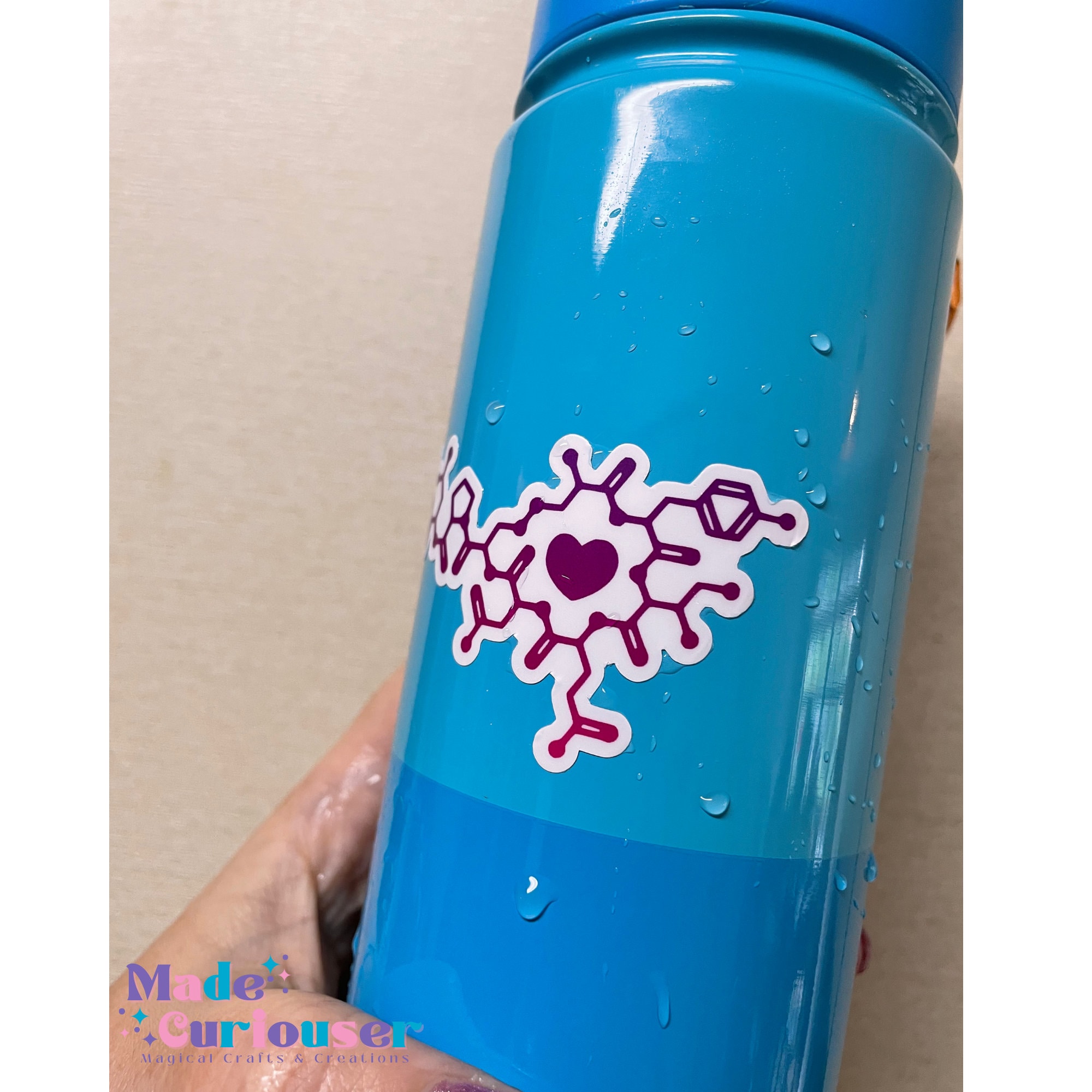 Oxytocin Love Hormone Sticker. Weatherproof Vinyl Sticker - Etsy