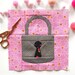 Lock and Key Sewing Pattern, Lock and Key Quilt Block Pattern PDF ...