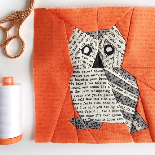 Paper Pieced Owl PDF Pattern - Etsy