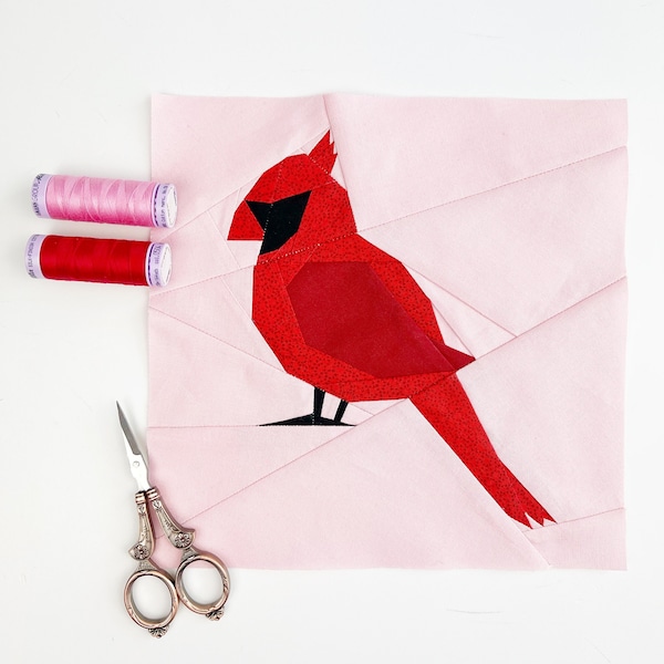 Cardinal Quilt Pattern - Etsy