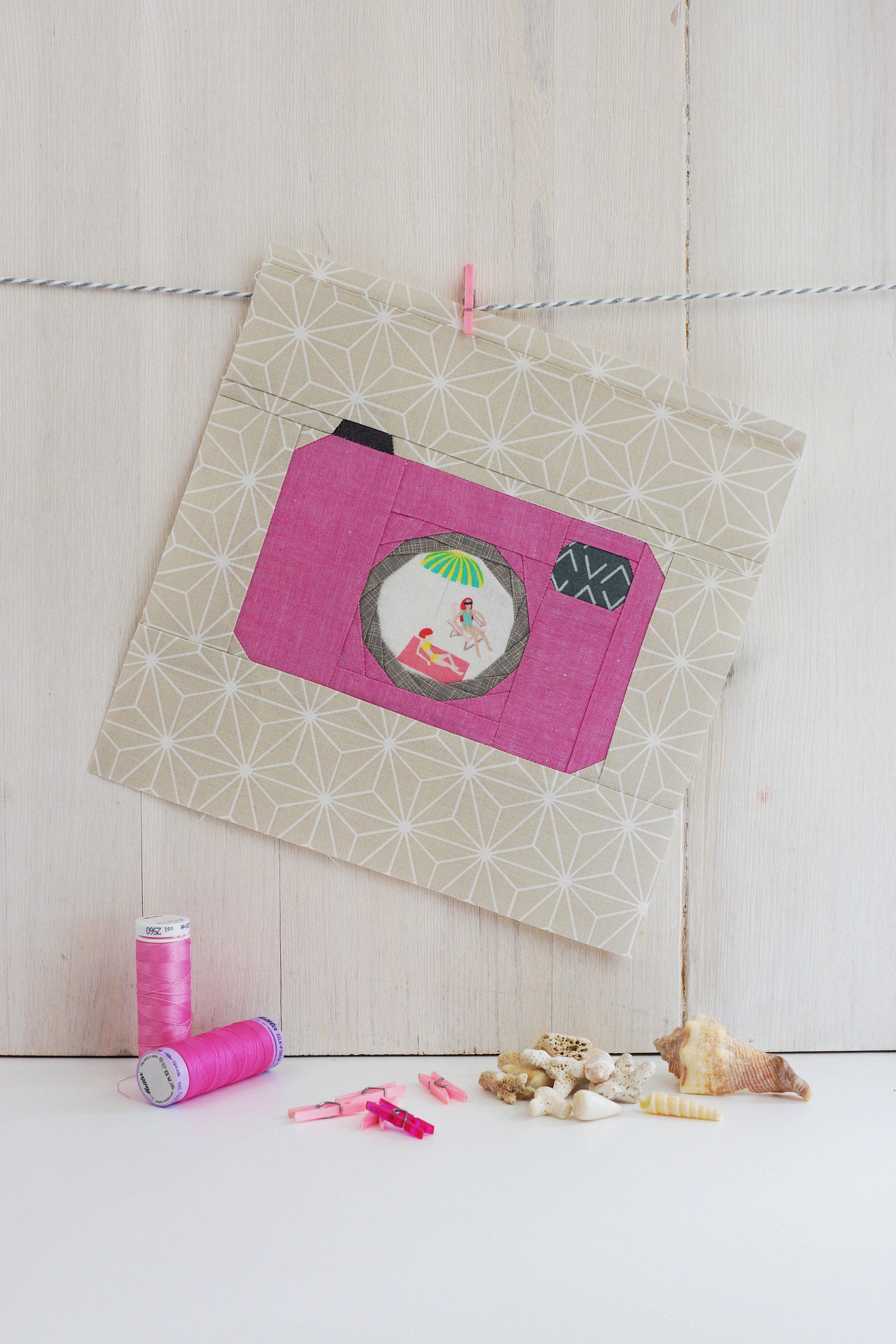 Camera Paper Piecing Pattern PDF Pattern Instant Download - Etsy Canada