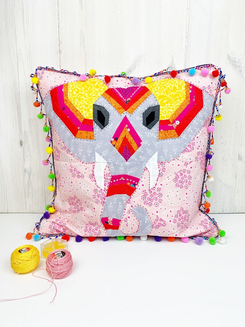 Elephant Quilt Block Pattern PDF Instant Download Home - Etsy