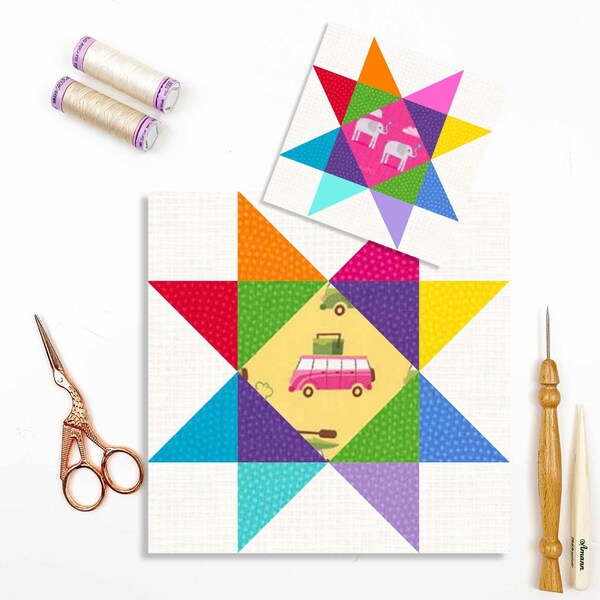 Ohio Star Quilt Pattern - Etsy