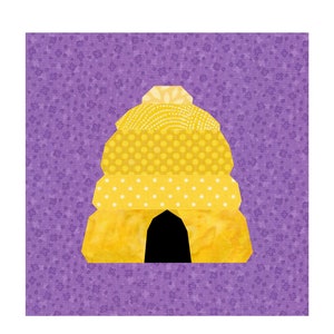 Beehive Pattern, Beehive Quilt Block Pattern, PDF Instant Download ...