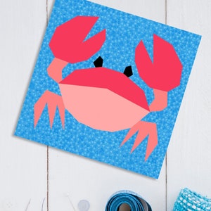 Crab and Lobster Quilt Pattern Bundle: Nautical FPP (PDF Pattern) - Etsy