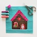 Gingerbread House Quilt Block, 5 Sizes PDF Instant Download, FPP ...