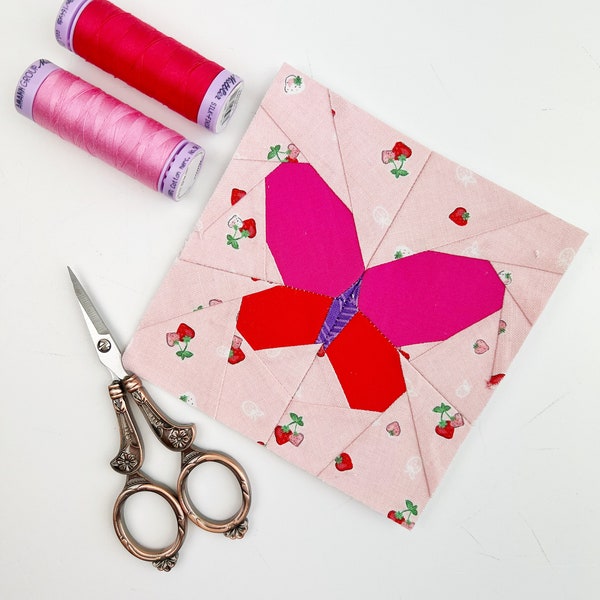 Butterfly Quilt Block - Etsy