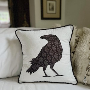 Raven-crow Quilt Block Pattern, 3 Sizes PDF Instant Download ...