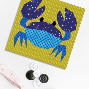 Crab and Lobster Quilt Pattern Bundle: Nautical FPP (PDF Pattern) - Etsy