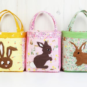 Bunny Paper Piecing Pattern PDF Easter Bunny foundation - Etsy