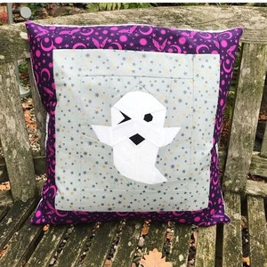Ghost Quilt Block Pattern, 5 Sizes PDF Instant Download, Halloween ...
