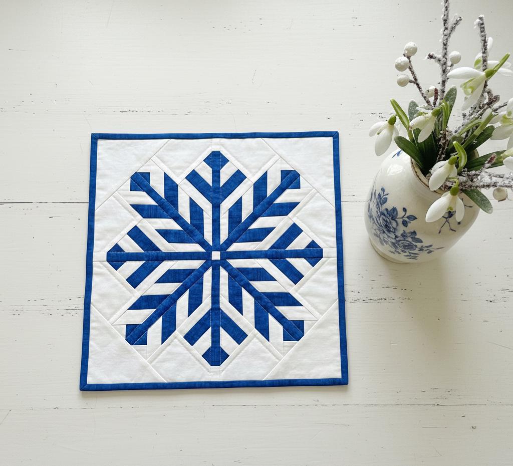 Snowflake 4 Sizes, Quilt Block Pattern: Foundation Paper Piecing (PDF ...