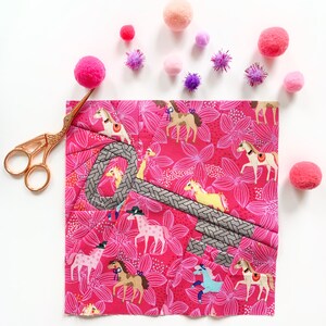 Lock and Key Sewing Pattern, Lock and Key Quilt Block Pattern PDF ...