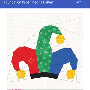 Jester Hat Sewing Pattern, Jester Hat Quilt Block Pattern PDF, Nursery ...
