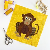 Monkey Quilt - Etsy