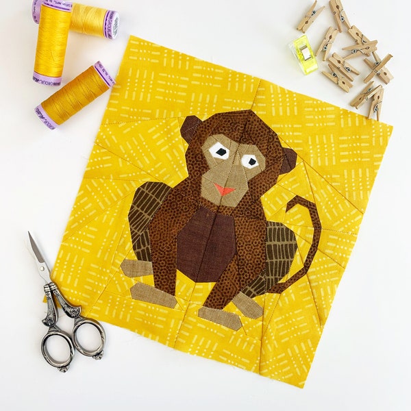 Monkey Quilt - Etsy