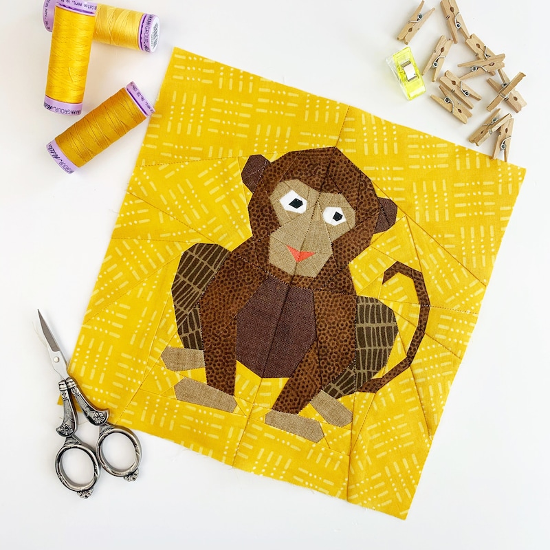 Monkey Quilt - Etsy