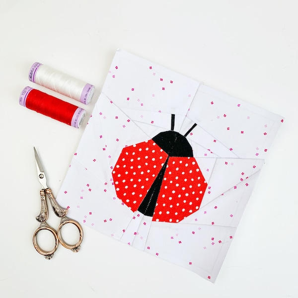 Ladybug Baby Quilt - Etsy