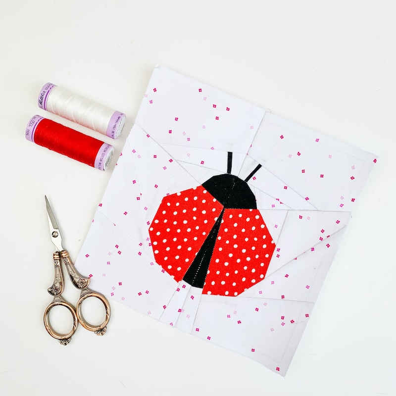 Ladybug Quilt - Etsy
